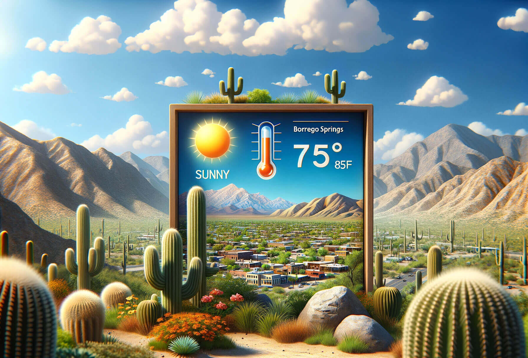 New Screens Improve The Weather Forecast for Borrego Springs - Total Screen