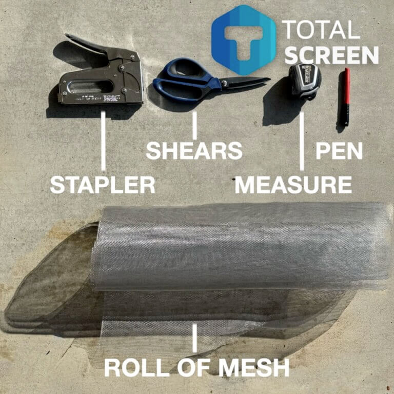 Ember Mesh Screen Installation - Total Screen